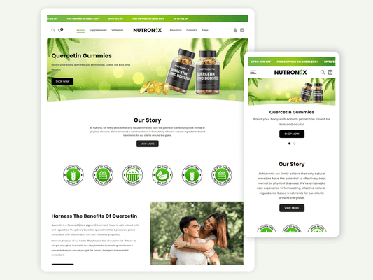 Best Nutrition Website Templates | Speedo Themes | – Speedo Themes IN